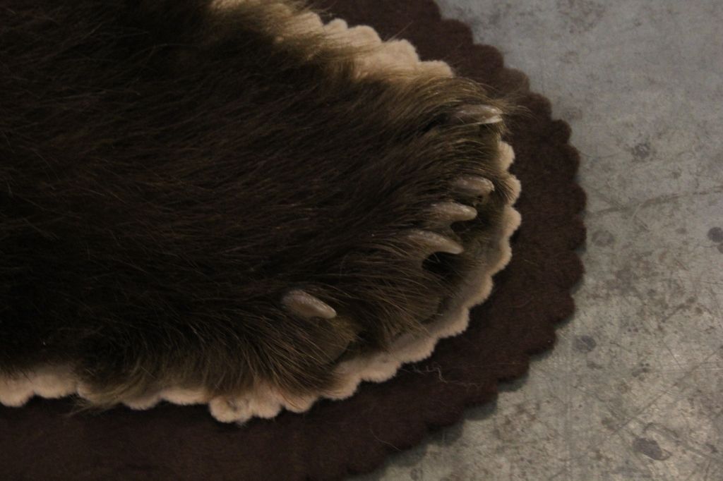 Cinnamon Black Bear Rug