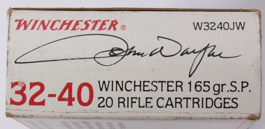 Winchester John Wayne "Duke" 32-40 Ammo