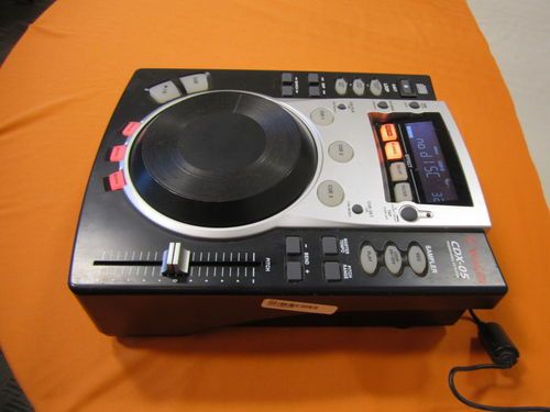 VESTAX CDX-05 CDJ/PROFESSIONAL CD PLAYER With Power adapter