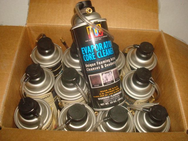 MOC Evaporator Core Cleaner CASE OF 12 NEW Cleans & Deodorizes Foaming ...