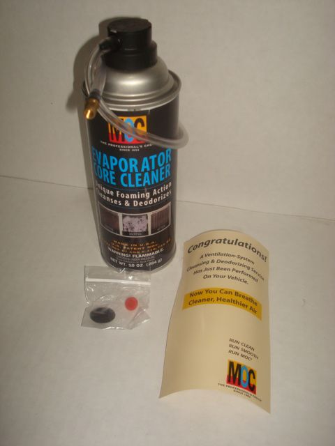MOC Evaporator Core Cleaner CASE OF 12 NEW Cleans & Deodorizes Foaming ...