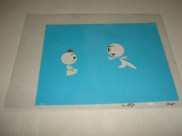JOT THE DOT Original Animation Production Cel 1960's RARE FamilyNet ...