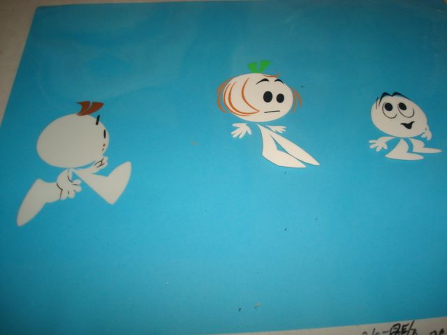 JOT THE DOT Original Animation Production Cel 1960's RARE FamilyNet ...