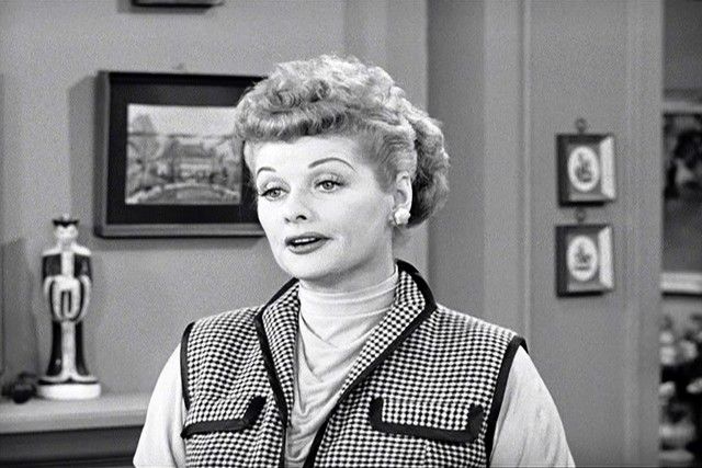 I Love Lucy Chinese Set Statue