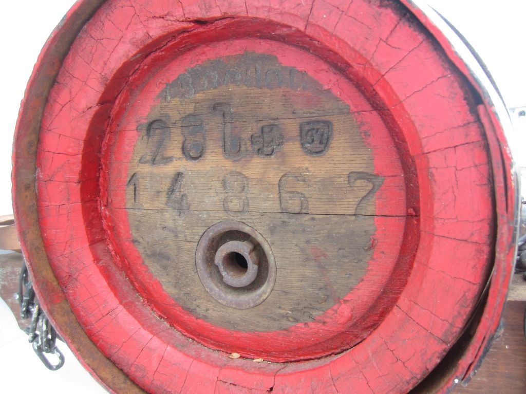 German Wurzburger Hofbrau Beer Barrel Light Vintage German Wurzburger ...