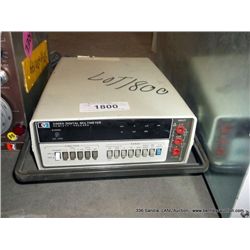 HP 3466A DIGITAL MULTIMETER