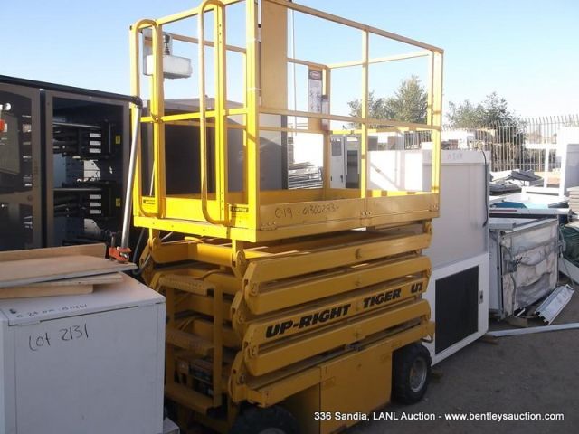 UPRIGHT TIGER F-5018 18' MAN LIFT (print sequence:) 1300293