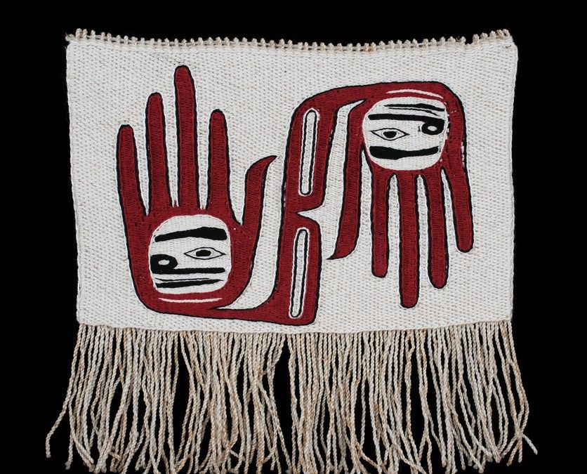 Tlingit Chilkat Weaving with Robert Davidson Design by Anna Ehlers ...
