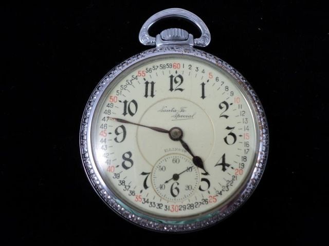 Men's Pocket Watch, Santa Fe Special 17- Jewel PID #: 99364