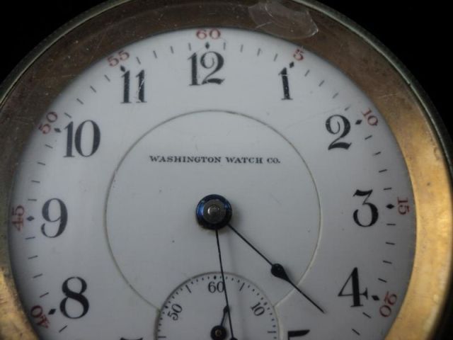 Washington Watch Co. Pocket Watch 17 Jewel - Senate PID #: 99976