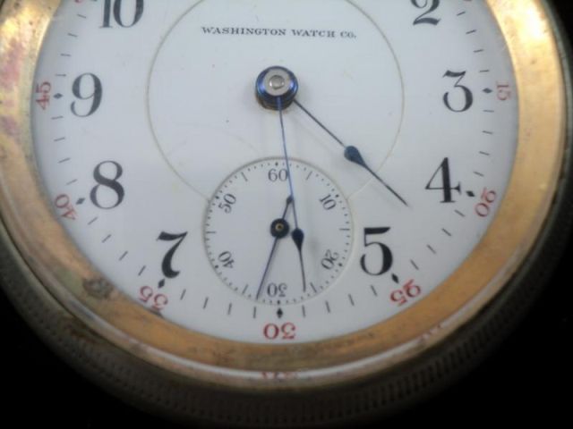 Washington Watch Co. Pocket Watch 17 Jewel - Senate PID #: 99976