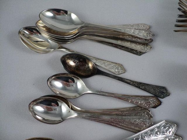 51 - New Bridge EPNS Flatware, 8 Place Setting Made in Irish Republic ...