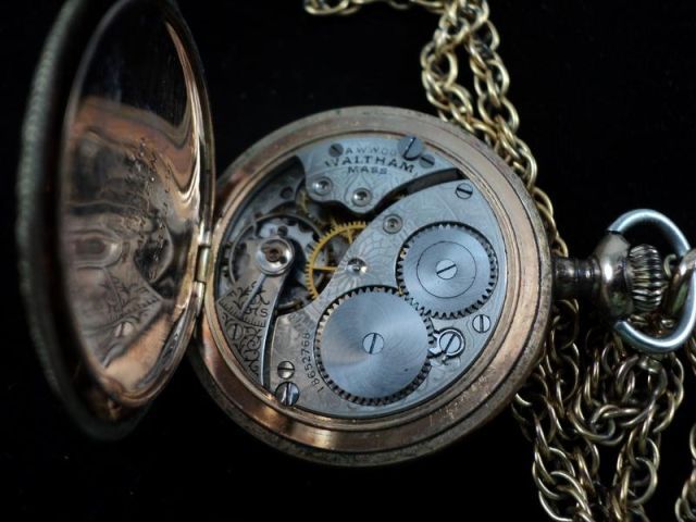American Waltham Pocket Watch Co. Pocket Watch Illinois Watch Case Co ...