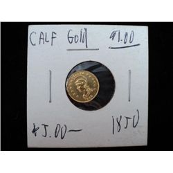 1850 Eureka California Gold Coin PID #: 2778549