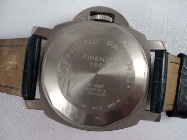 Panerai Luminor Firenze 1860 Titanium Men's Watch, D 1060/2500, S/N ...