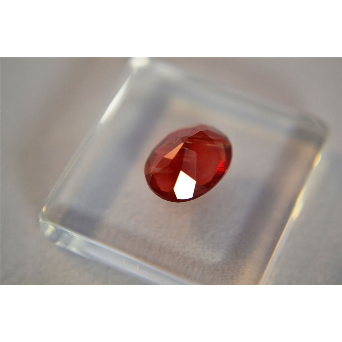 ***SAFARI SUNSET RUBY 1.65ct Oval Cut 9mm x 7mm Beautiful Gemstone***