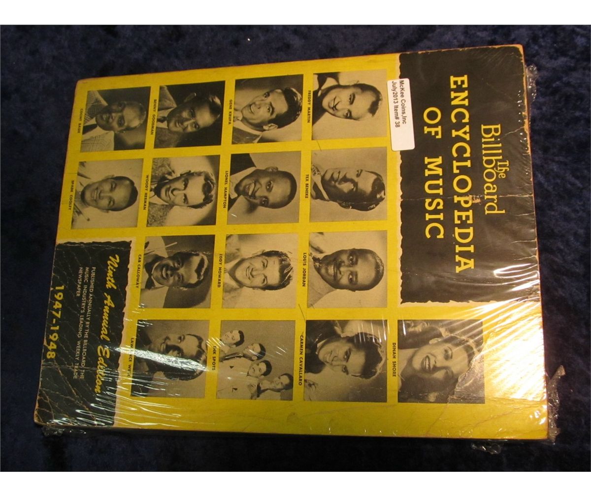 38. 1947-1948 "The Billboard Encyclopedia of Music". pbd., 482 pgs.