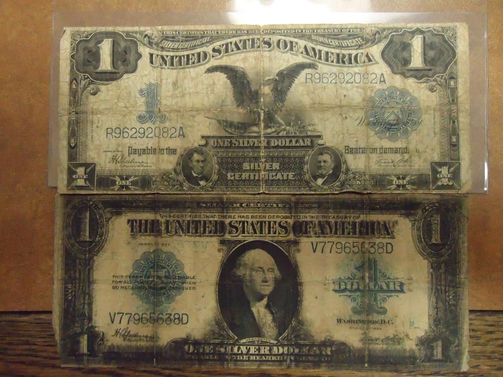 LARGE SIZE $1 CURRENCY LOT SEE DESCRIPTION