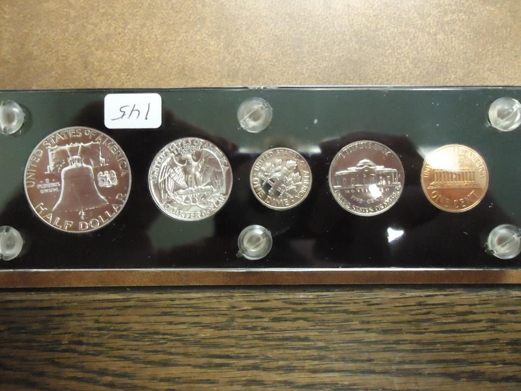 1960 US SILVER PROOF SET (WITH BOX)