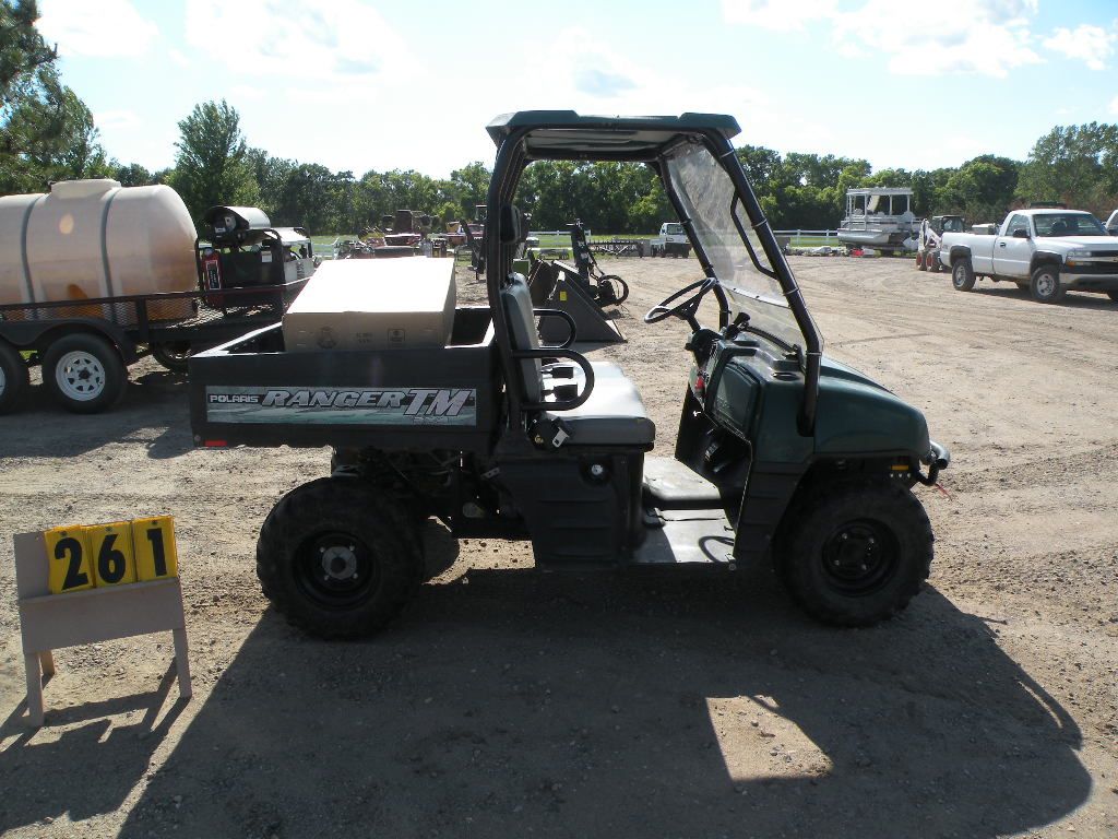 2004 Polaris Ranger TM 400 w/brand new plow 4XARB63A44D163670