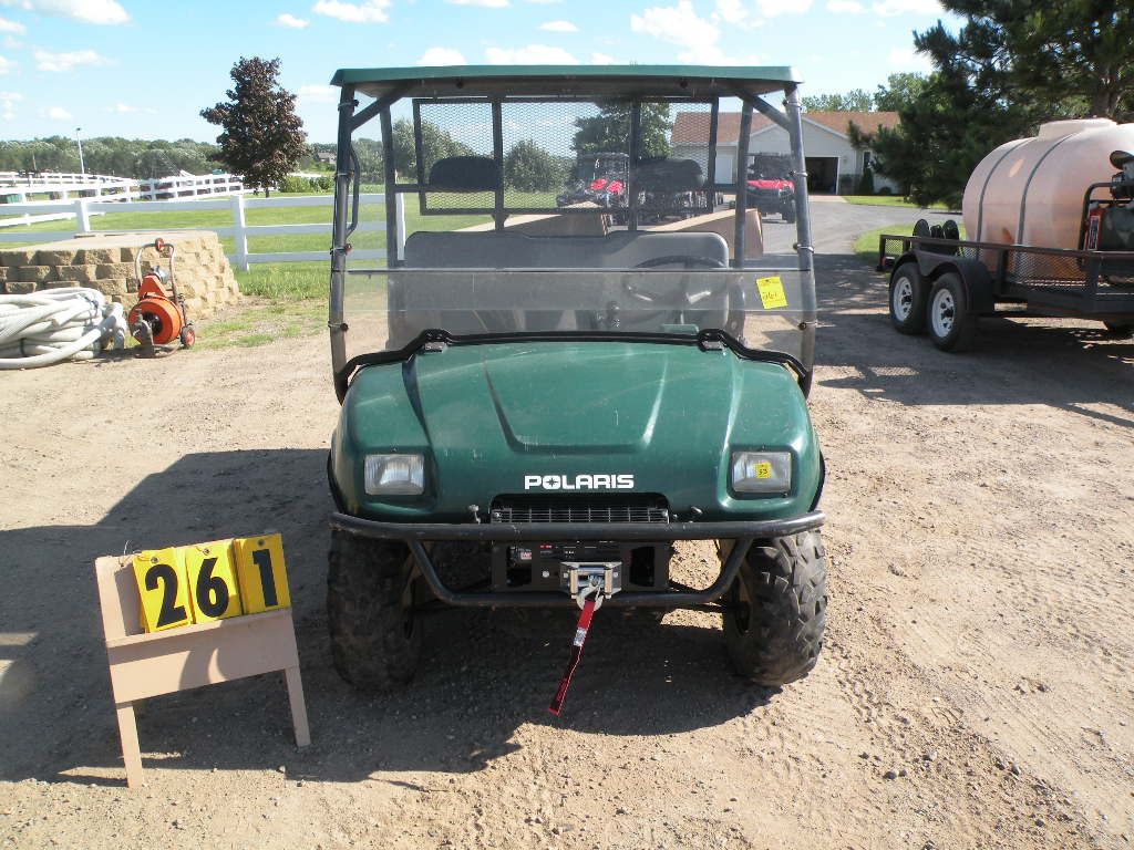 2004 Polaris Ranger TM 400 w/brand new plow 4XARB63A44D163670