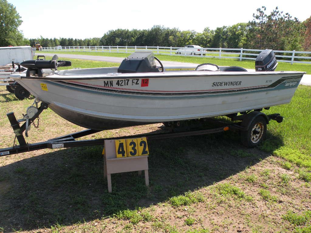 1991 Sea Nymph Sidewinder boat w/trailer SEA83341D191