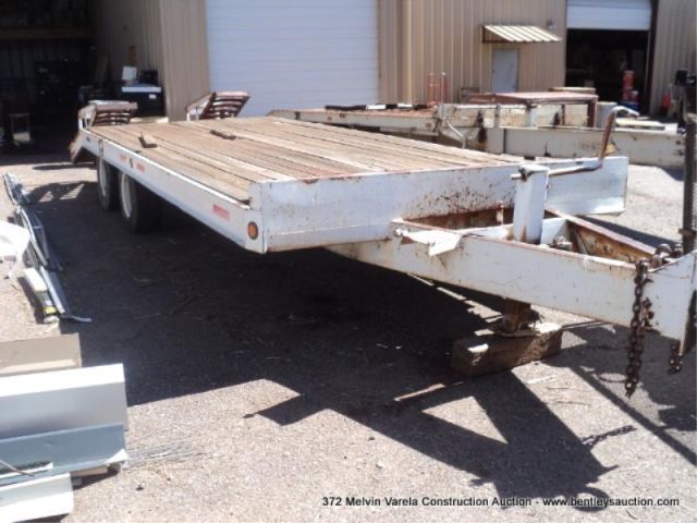 1994 CONTRAIL 30' DUO AXLE TRAILER W/ RAMPS N/A VIN: 1P9F20D28RG162514 ...