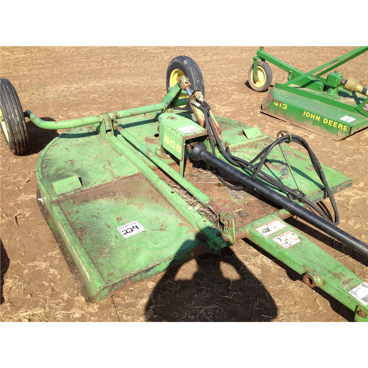 JOHN DEERE 606 GYRO MOWER