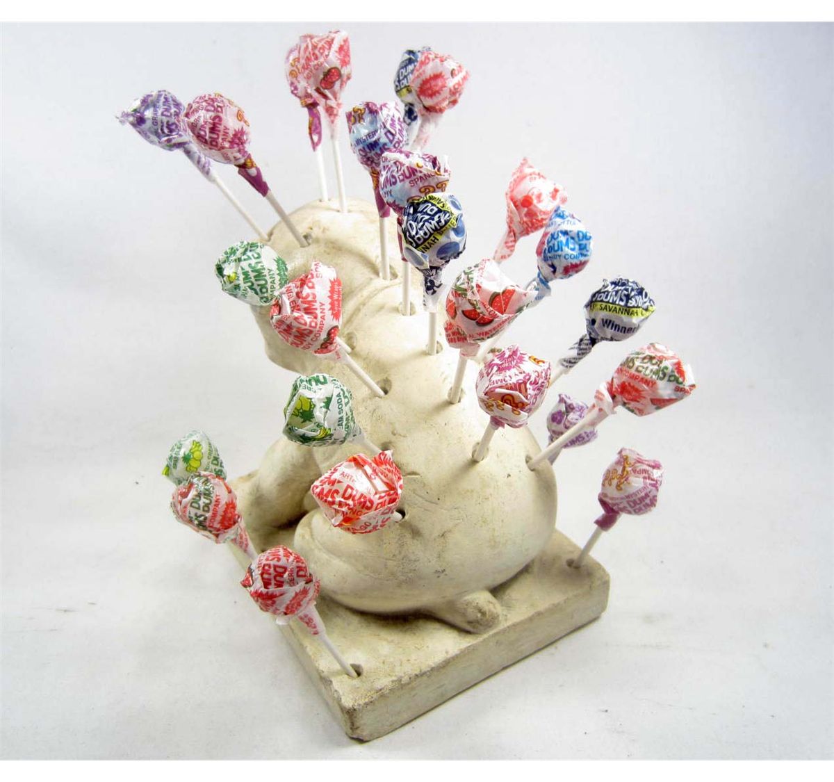 VINTAGE "WATTA POP" LOLLIPOP BULLDOG STORE COUNTER ADVERTISING DISPLAY