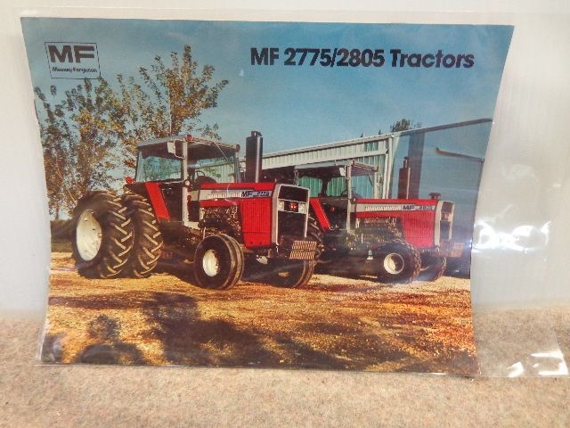 Massey-Ferguson MF 2775/2805 Tractor Brochure