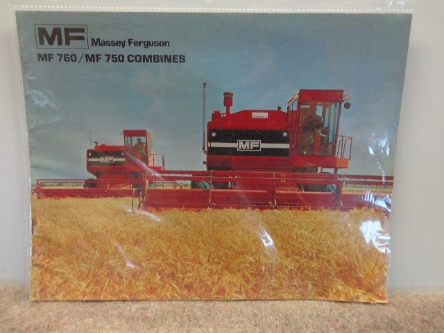 Massey-Ferguson MF 760/ MF 750 Combines Brochure