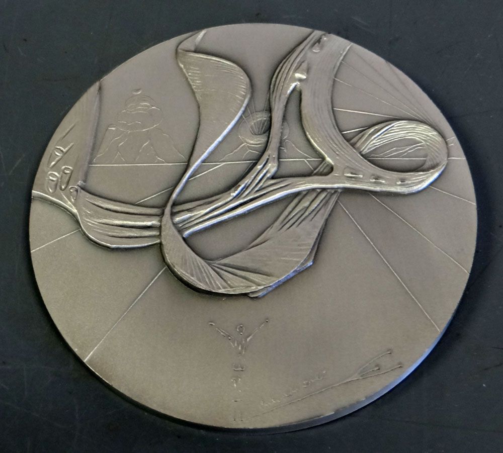 Salvador Dali "Ten Commandments" Medallion
