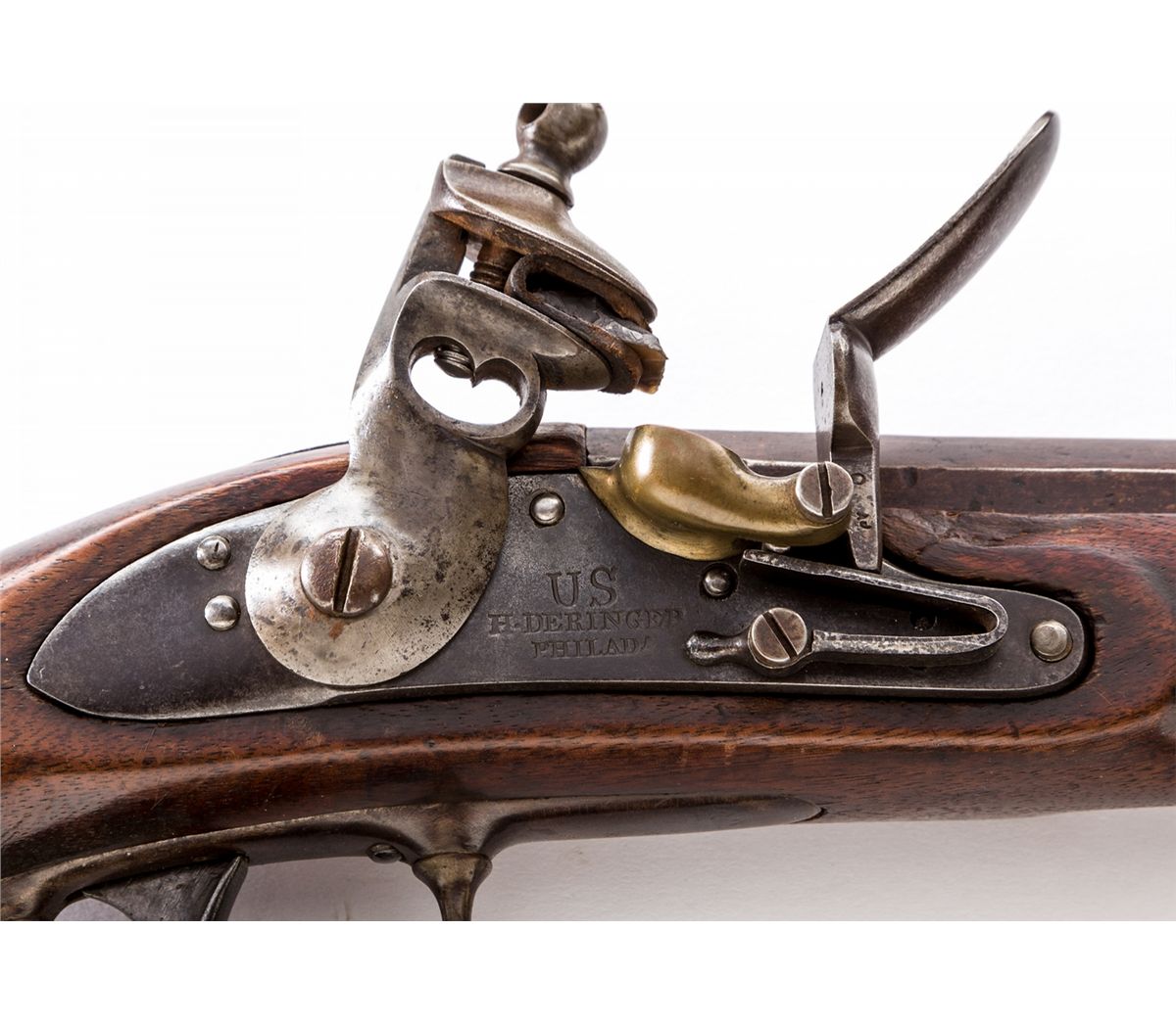 H. Deringer Model 1814 Flintlock Rifle