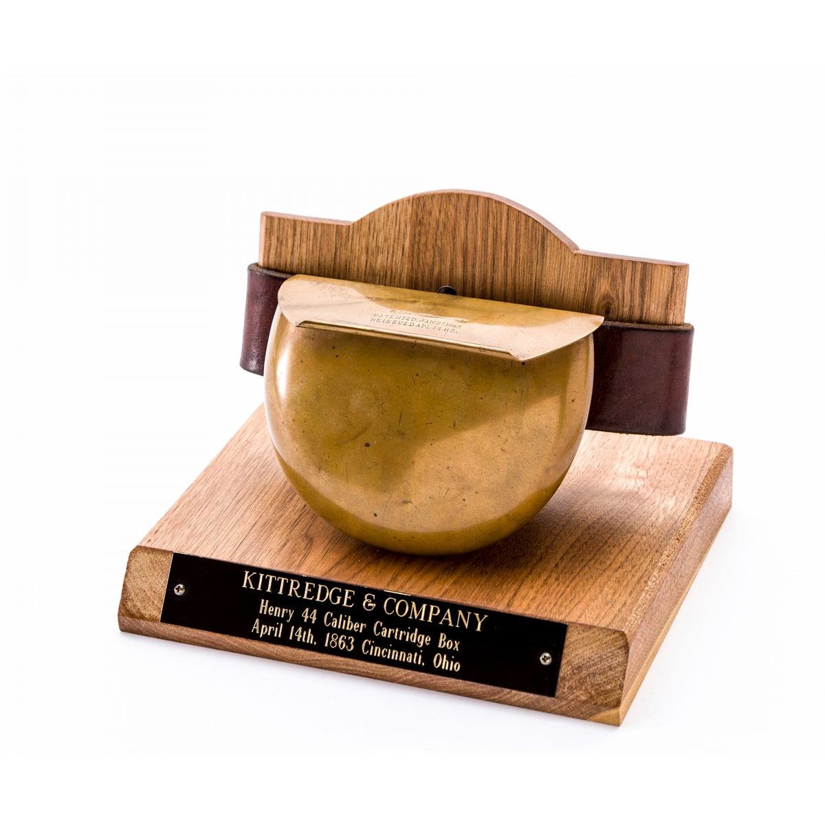 Brass Kittredge Cartridge Box