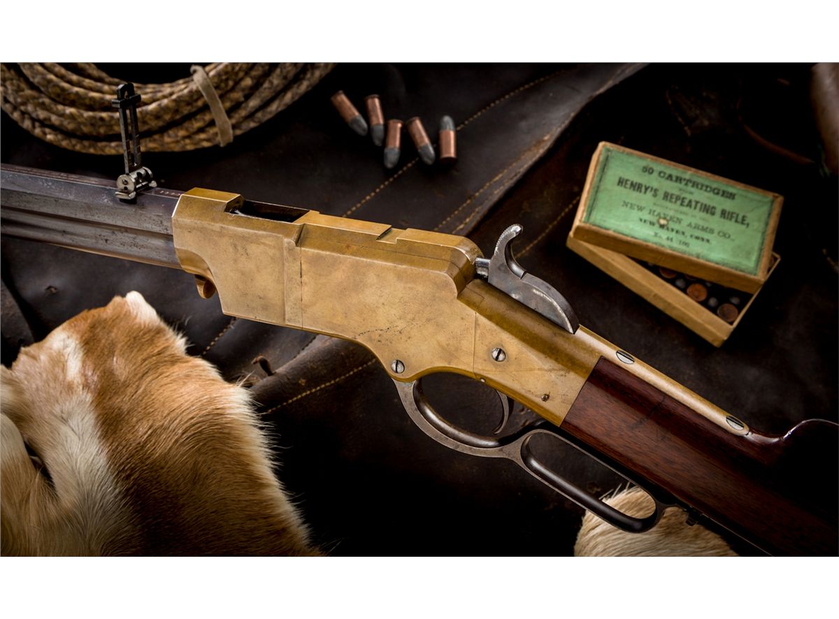 One of the Finest Original 1st Model Henry Rifles