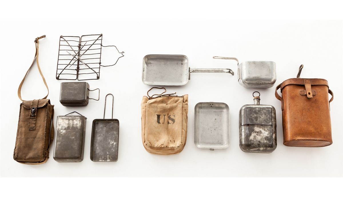 Lot of 2 Span-Am Era Mess Kits