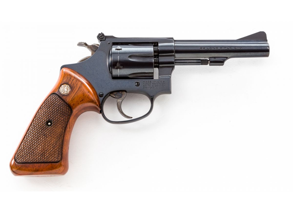 S&W Model 34-1 Double Action Revolver