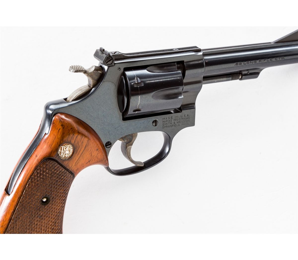 S&W Model 34-1 Double Action Revolver
