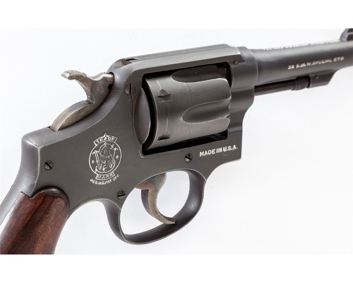 S&W Victory Model Double Action Revolver