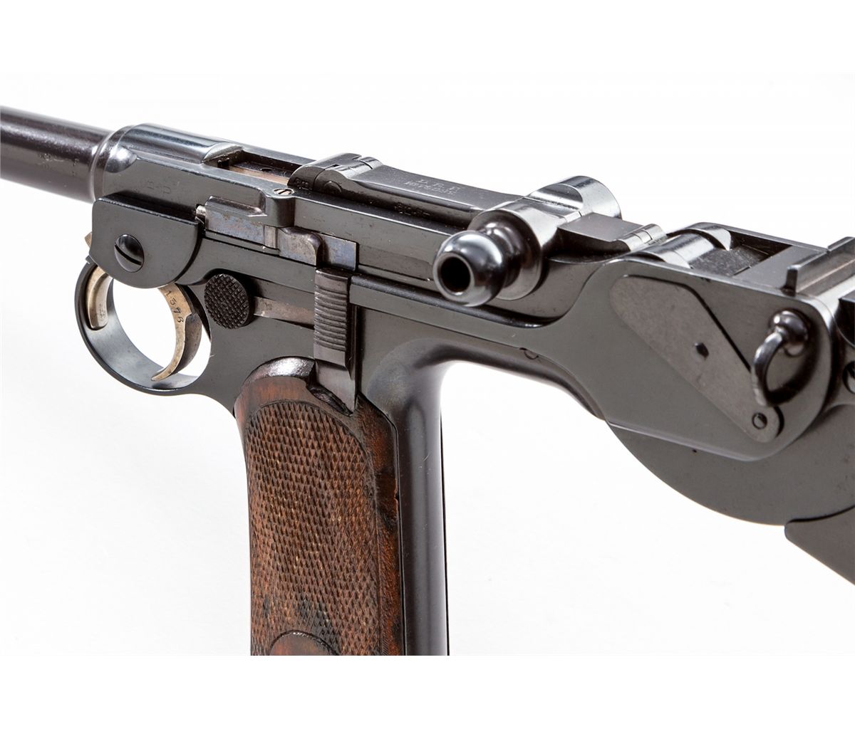 Mid-Production C93 Borchardt Semi-Auto Pistol