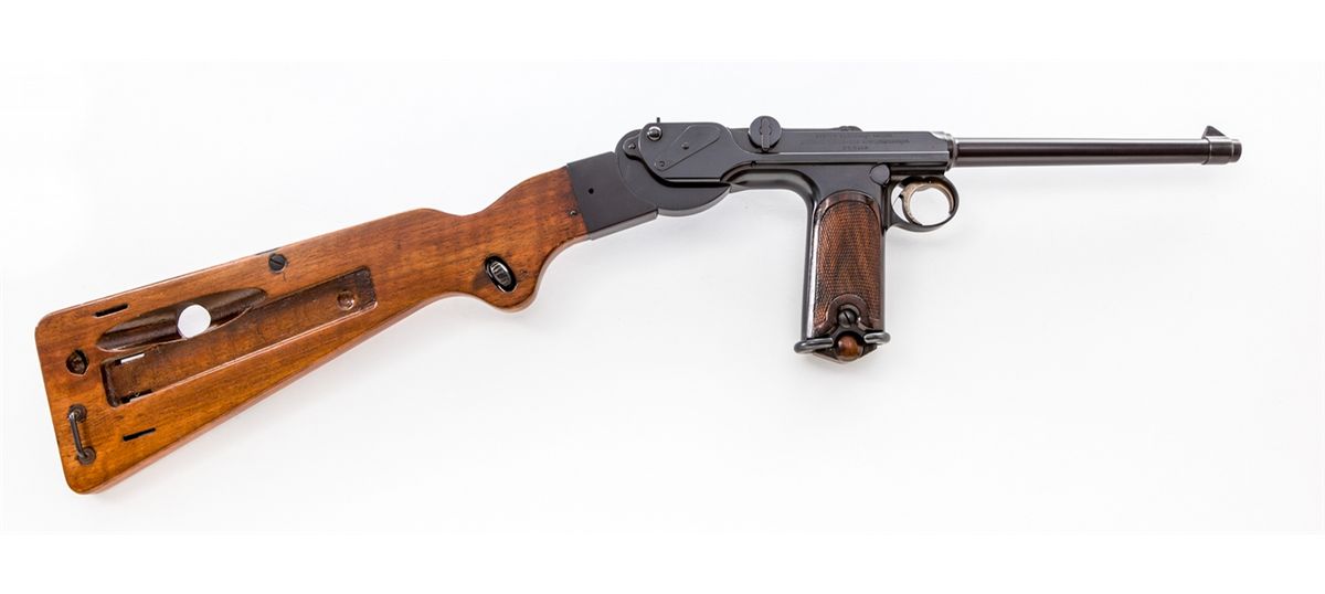 Mid-Production C93 Borchardt Semi-Auto Pistol