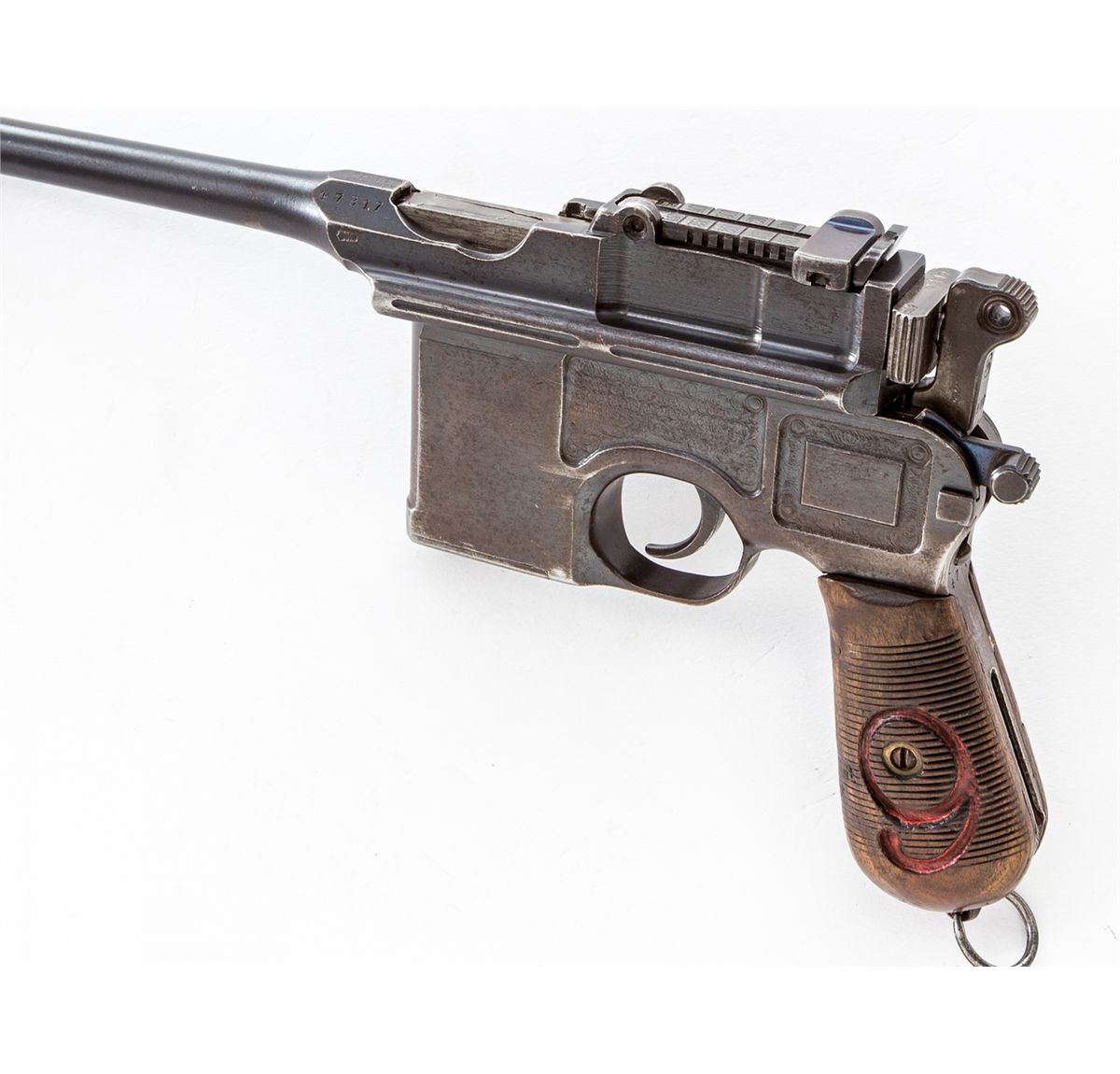 Prussian Contract Red Nine Mauser C96 Pistol