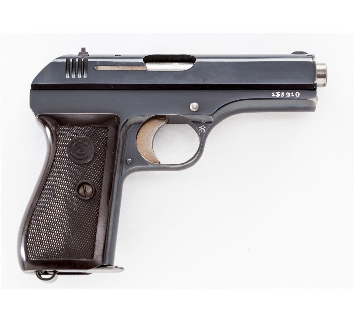 Nazi Police mrkd. CZ-27 Semi-Auto Pistol, w/hols.