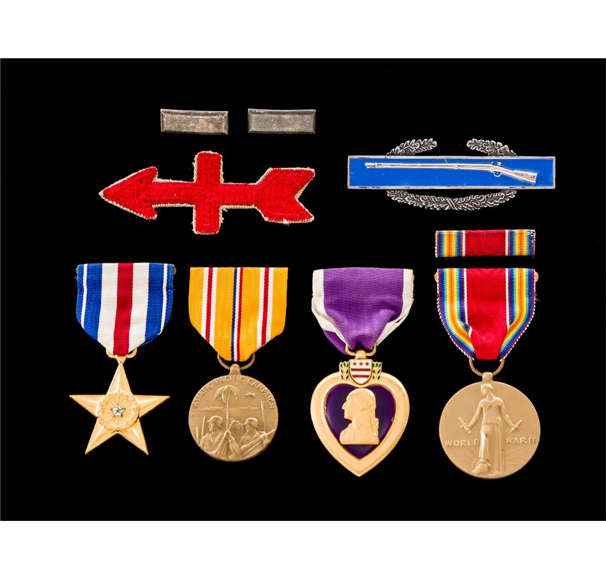 WWII Medal Grouping - Eugene L. Jabush
