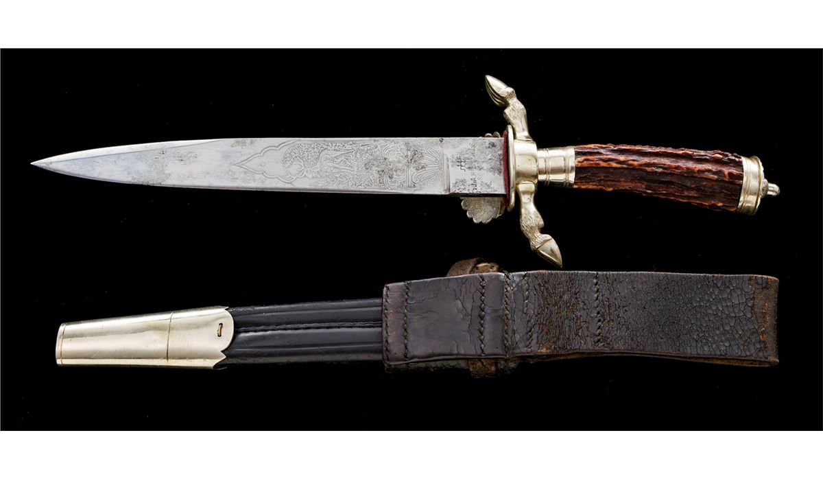 Pre-War German Forestry Dagger Set, by Henckels