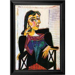 Pablo Picasso-Limited Edition Giclee Lithograph-Seated Dora Maar