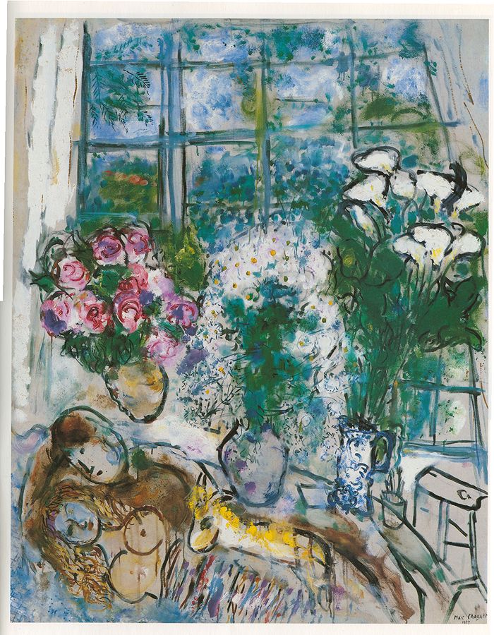 Marc Chagall-Limited Edition Giclee-The White Window