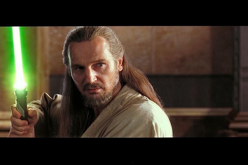 Star Wars: Episode I - The Phantom Menace - Qui-Gon Jinn's Fighting ...