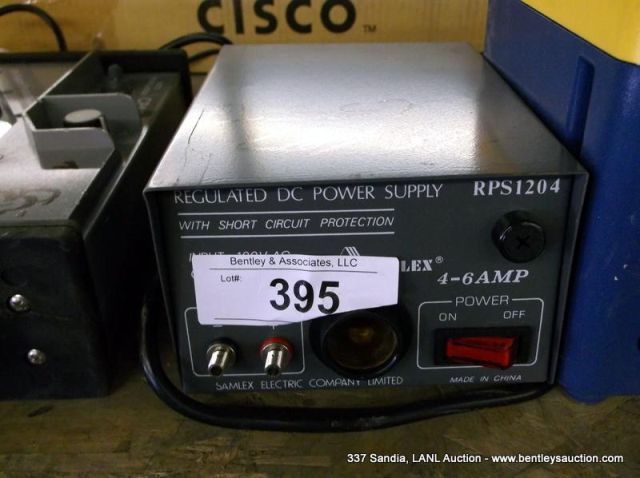 SAMLEX RPS-1204 REGULATED DC POWER SUPPLY