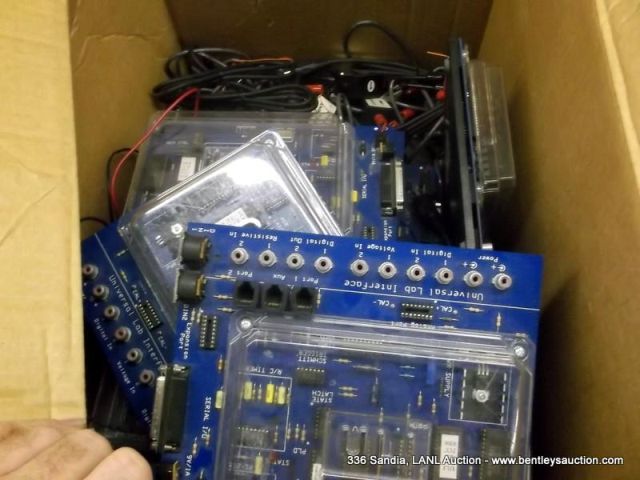 BOX OF MISC. ELECTRONIC COMPONENTS